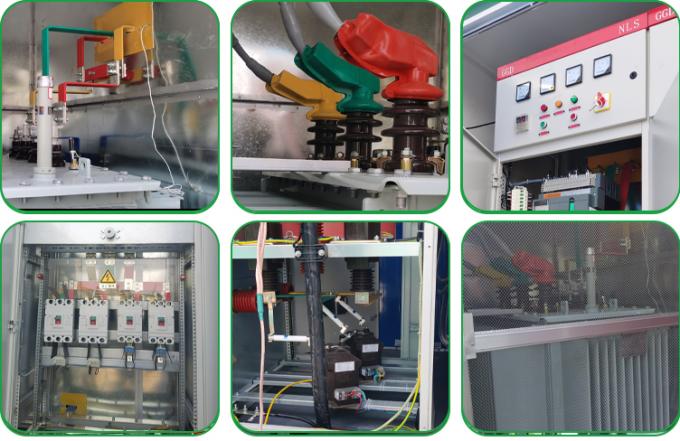 15kv / 22kv / 33kv Pracetak Compact Transformer Kios Gardu Induk Listrik